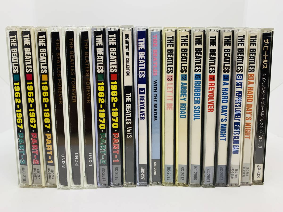 19CD THE BEATLES ザ ビートルズ / A HARD DAY'S NIGHT REVOLVER RUBER SOUL ABBEY ROAD LET IT BE アルバム OS01 ...