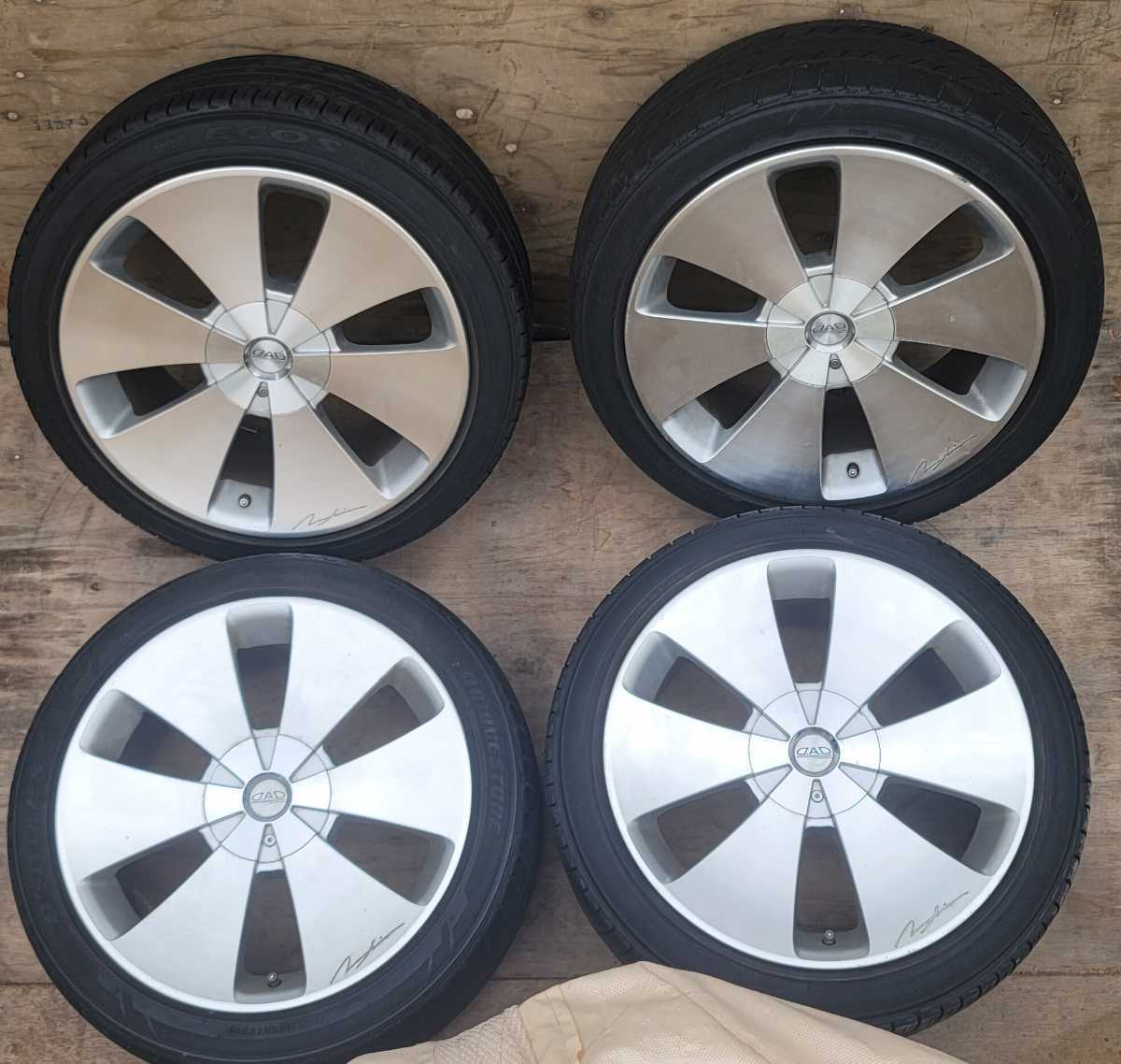 DAD ギャルソン GALSON 18インチ 4穴5穴対応 直接引き取り限定商品(ラジアルタイヤ)｜売買されたオークション情報、yahooの商品情報をアーカイブ公開 - オークファン ...