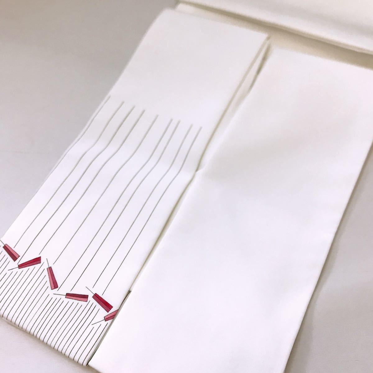 ルネートル 新装 京なごや帯 白 ピンク 紫 縞模様 名古屋帯 着物 和装小物 同梱可 661(仕立て上がり)｜売買されたオークション情報、yahooの商品情報をアーカイブ公開 ...