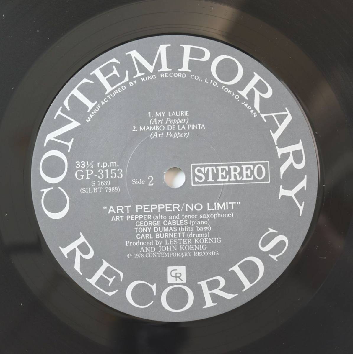 2-846073 NO LIMIT ART PEPPER GP 3153 アート ペッパー CONTEMPORARY ジャズ レコード(ジャズ一般)｜売買されたオークション情報、yahooの ...