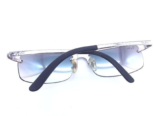 1円 Ray-Ban レイバン RB 3217 003/Z1 62 15 サングラス メガネ 眼鏡 アイウェア メンズ レディース シルバー系 ...