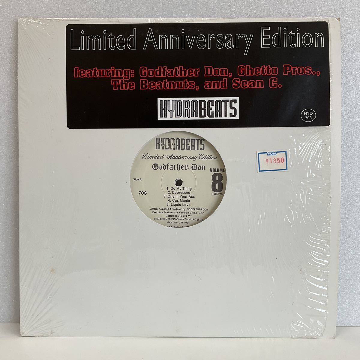 シュリンク HYPE STICKER付 / V.A. / Hydra Beats Volume 8 / 2枚組 / HYD-708 ...