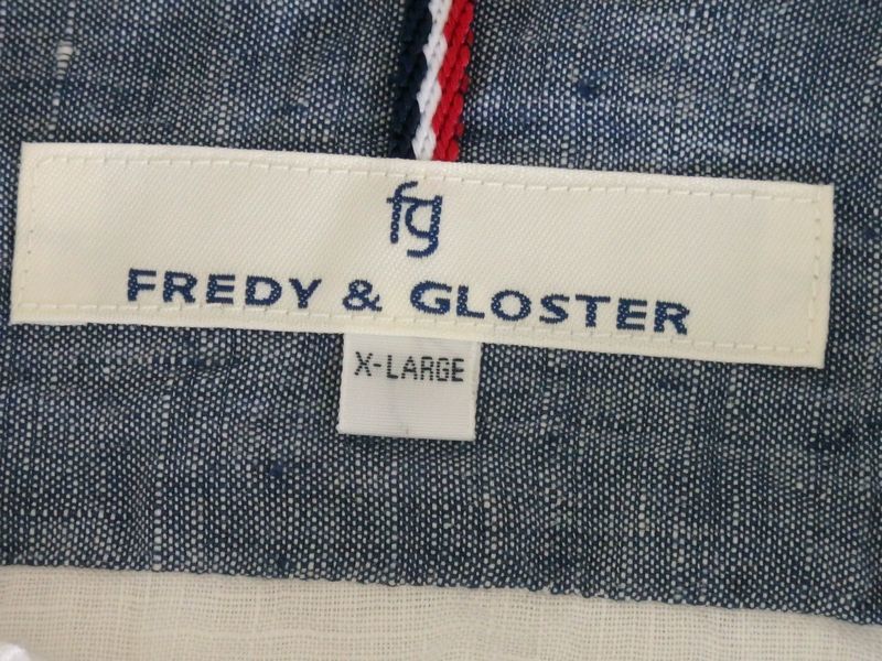 FREDY & GLOSTER フレディ アンド グロスター 大きいサイズ XL 素敵 麻100% シャツ(トップス)｜売買されたオークション情報、yahooの商品情報をアーカイブ公開 ...