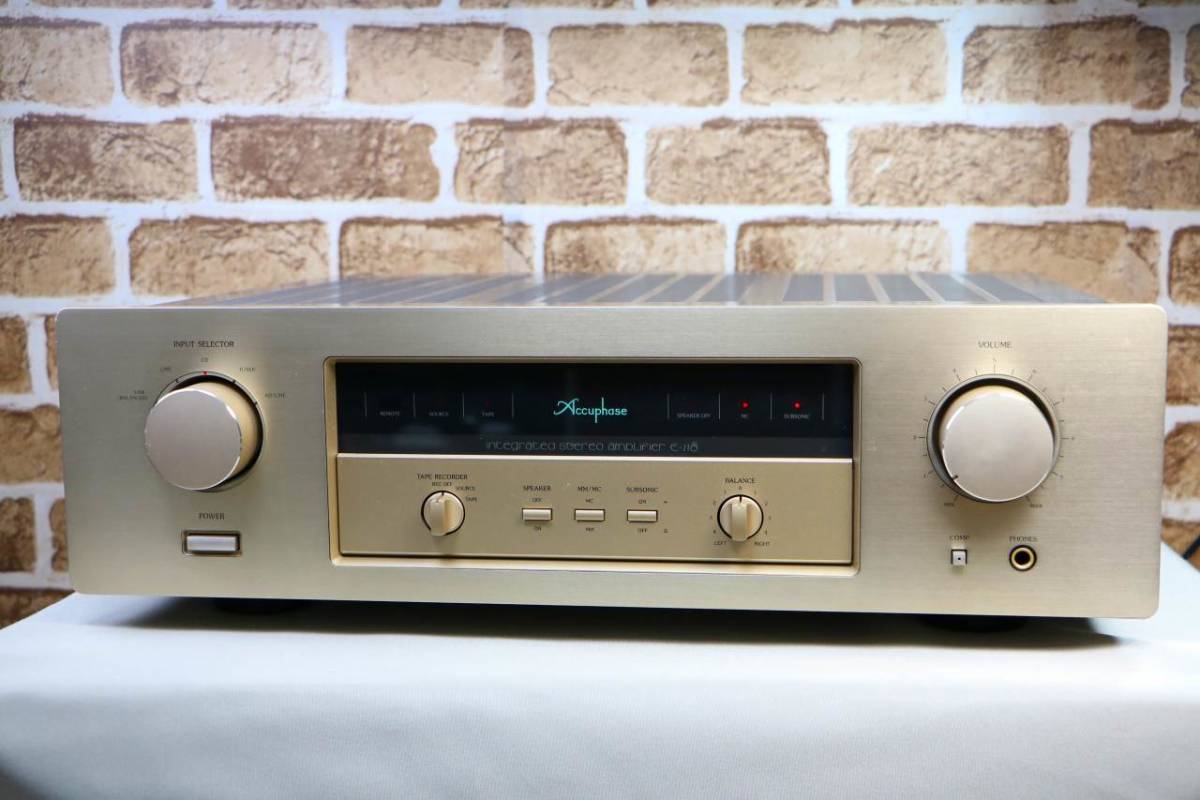 Accuphase アキュフェーズ E-210A プリメインアンプ フォノイコライザー搭載機(アキュフェーズ)｜売買されたオークション情報、yahooの商品情報をアーカイブ公開 ...