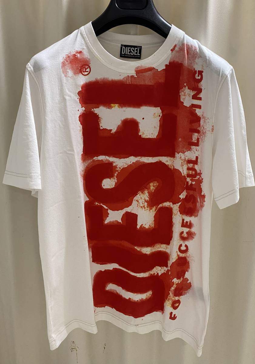 定価19 800円 2022春夏新作 DIESELディーゼルT-JUST-E16 ブリードエフェクトロゴTシャツjoggKROOLEYTHOMMERSTRUKT(Lサイズ)｜売買された ...