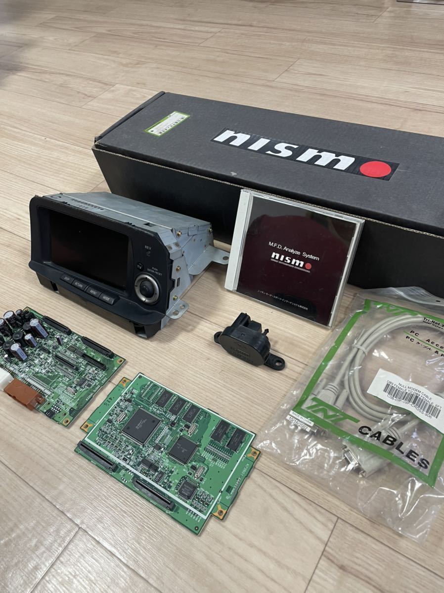 NISMO ニスモ MFD SET マルチファンクションディスプレイNISMO仕様拡張キット 2371A-RSR48-V 詳細不明ジャンク扱い ...