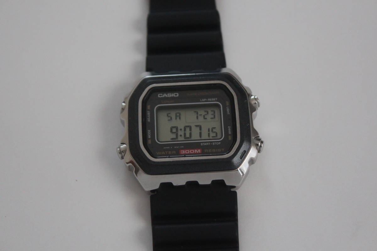 レア CASIO カシオ DW-3000 1985 ビンテージ 300M TANK JAPAN ダイバー タンク 548 モジュール G ...
