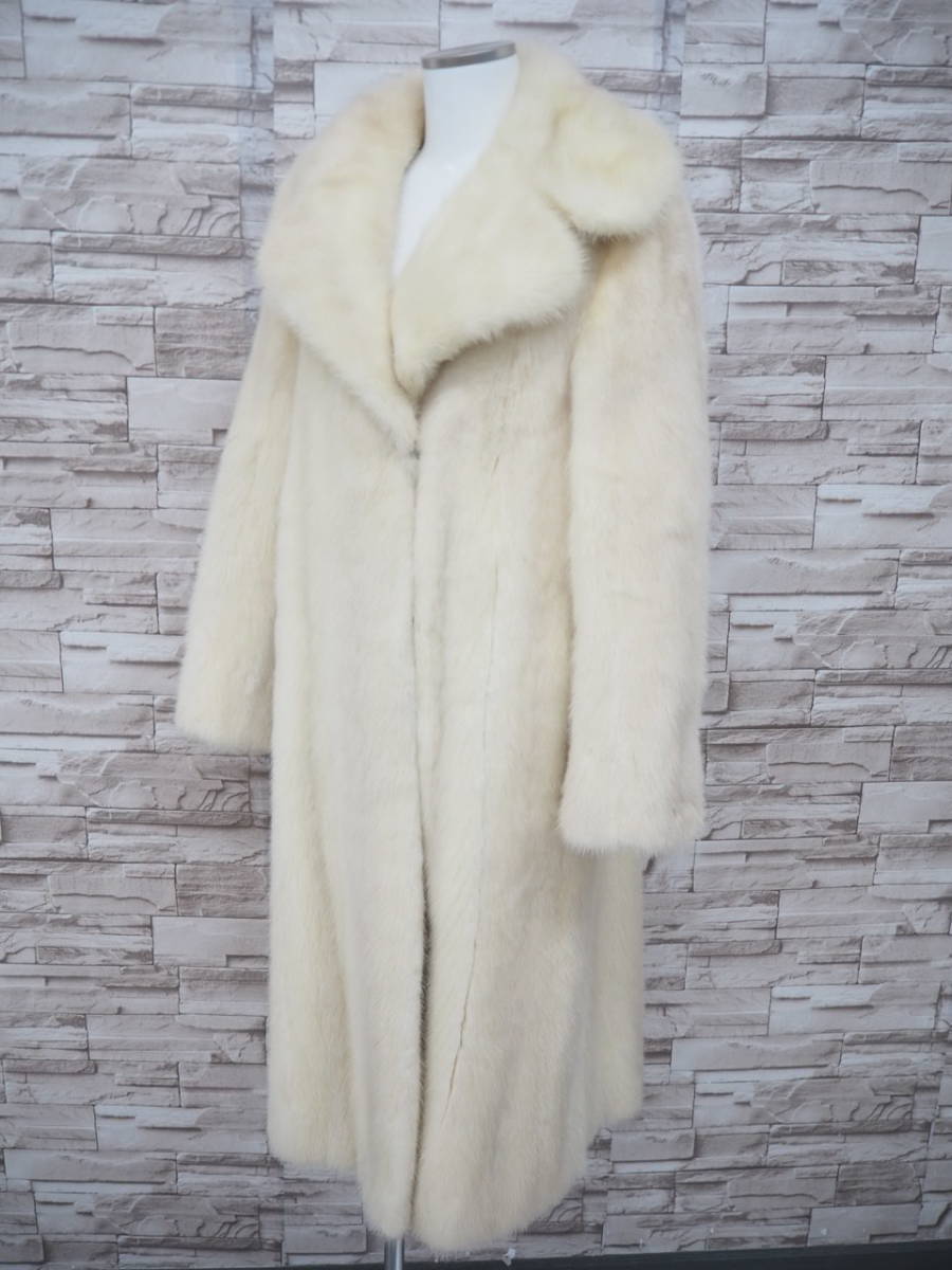 パールミンク ロングコート 着丈104㎝ MOON BAT(ミンク)｜売買されたオークション情報、yahooの商品情報をアーカイブ公開 - オークファン（aucfan.com）
