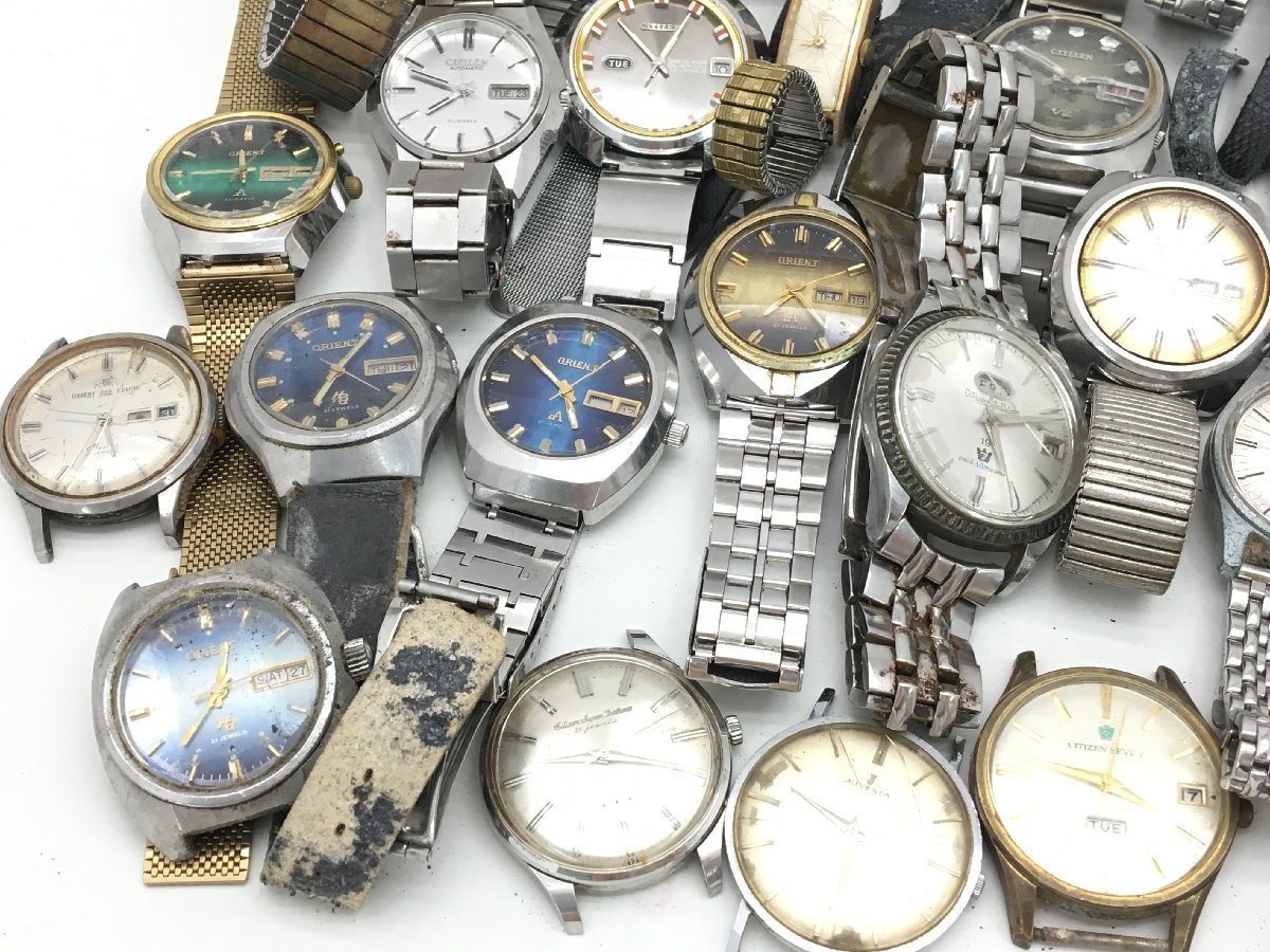 SEIKO LORDMATIC/TECHNOS TIGER Borazon/CITIZEN CRYSTAL SEVEN 他 自動巻き 多数 ...