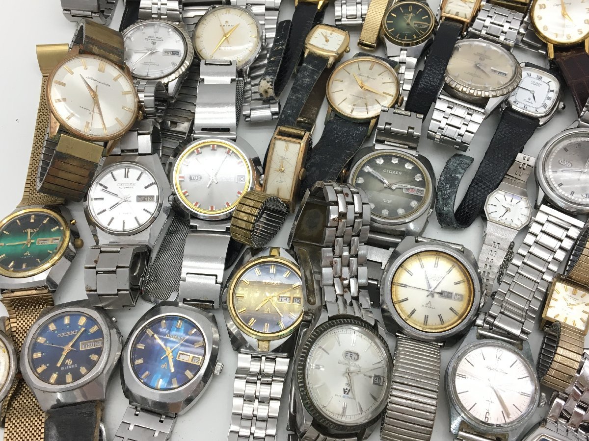 SEIKO LORDMATIC/TECHNOS TIGER Borazon/CITIZEN CRYSTAL SEVEN 他 自動巻き 多数 ...