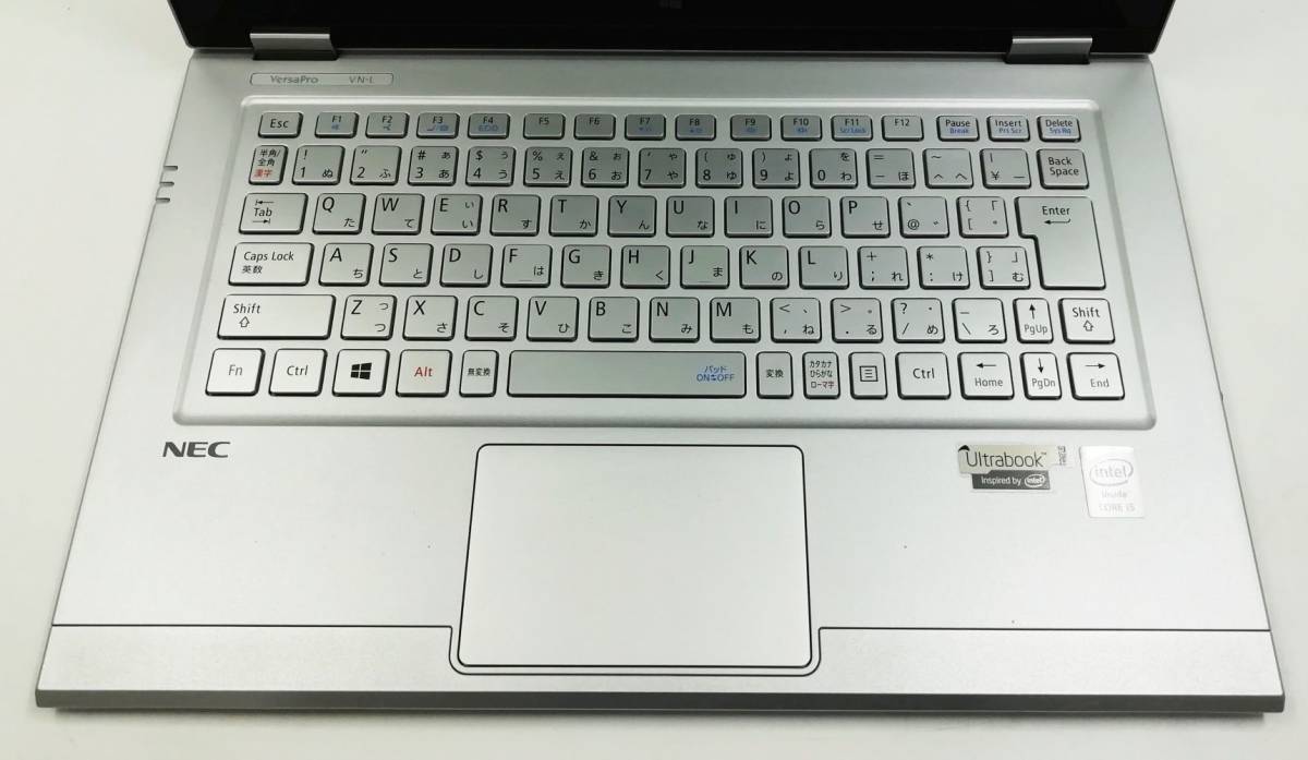 お買い得 第五世代CPU NEC VersaPro VN-L PC-VK22TNVEL Core i5 5200U メモリ4GB SSD無 ...