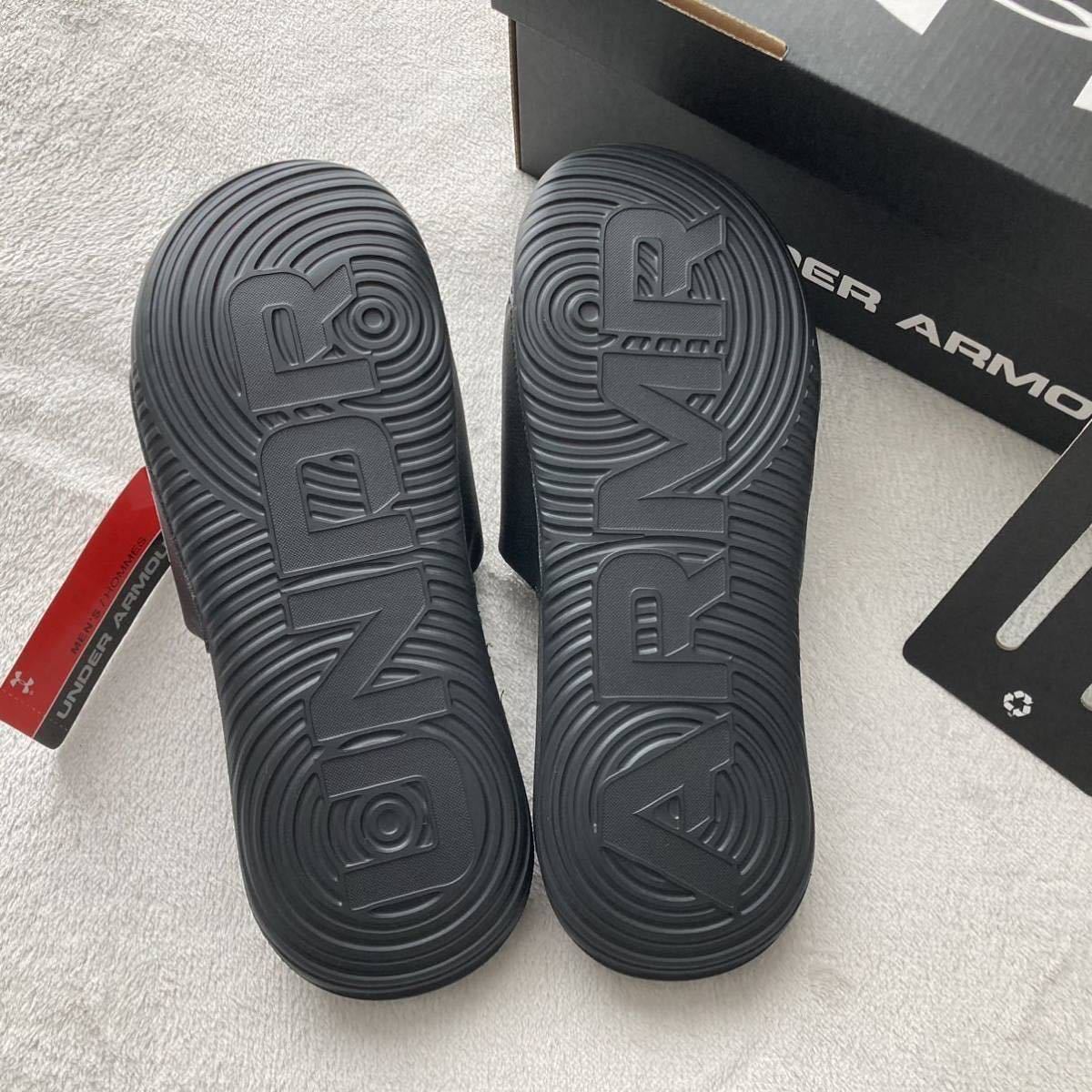 26.0 正規品 UNDER ARMOUR アンダーアーマー サンダル スニーカー シューズ 白 黒 ホワイト ブラック スポーツ 3024434-006(26.0cm)｜売買された ...