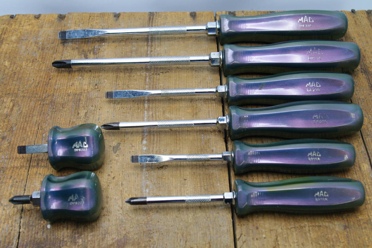 1 限定品 MACTOOLS マックツールズ マジョーラ グリップ ドライバーセット DP315 DF315 DP210 DF210 DP108 DF108 DPS203 DFS203 レア ...