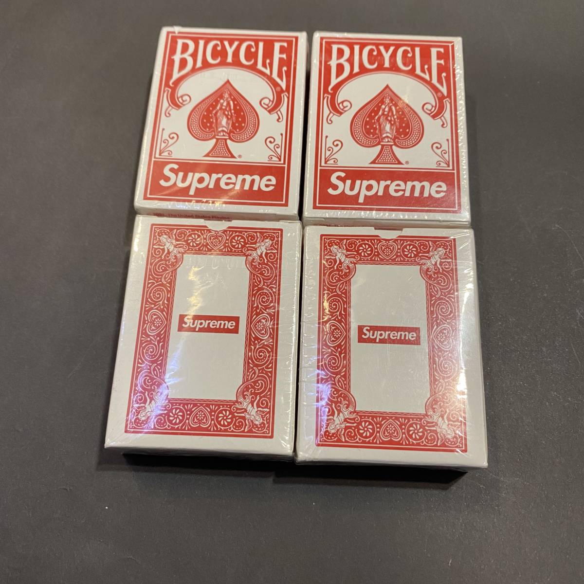 SUPREME シュプリーム 21AW Bicycle Mini Playing Cards ミニトランプ 4個セット ノベルティ ...
