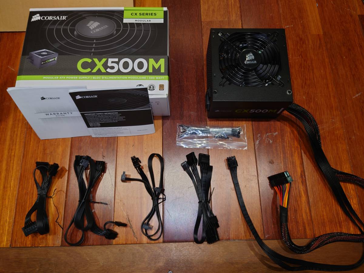 Corsair CX500M PC電源(450W～)｜売買されたオークション情報、yahooの商品情報をアーカイブ公開 - オークファン ...
