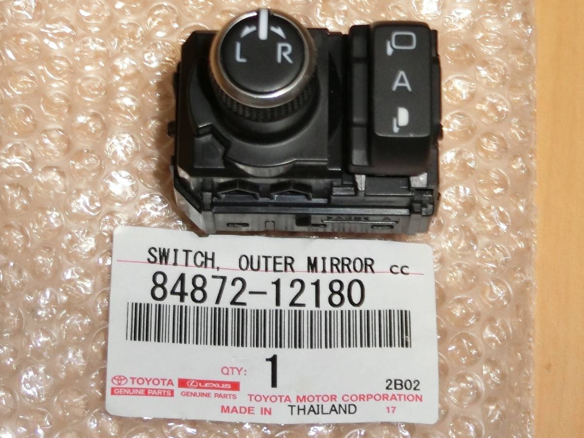 トヨタ純正 ドアミラースイッチ 品番84872-12180 ヤリスクロス等流用(トヨタ用)｜売買されたオークション情報、yahooの商品情報を ...
