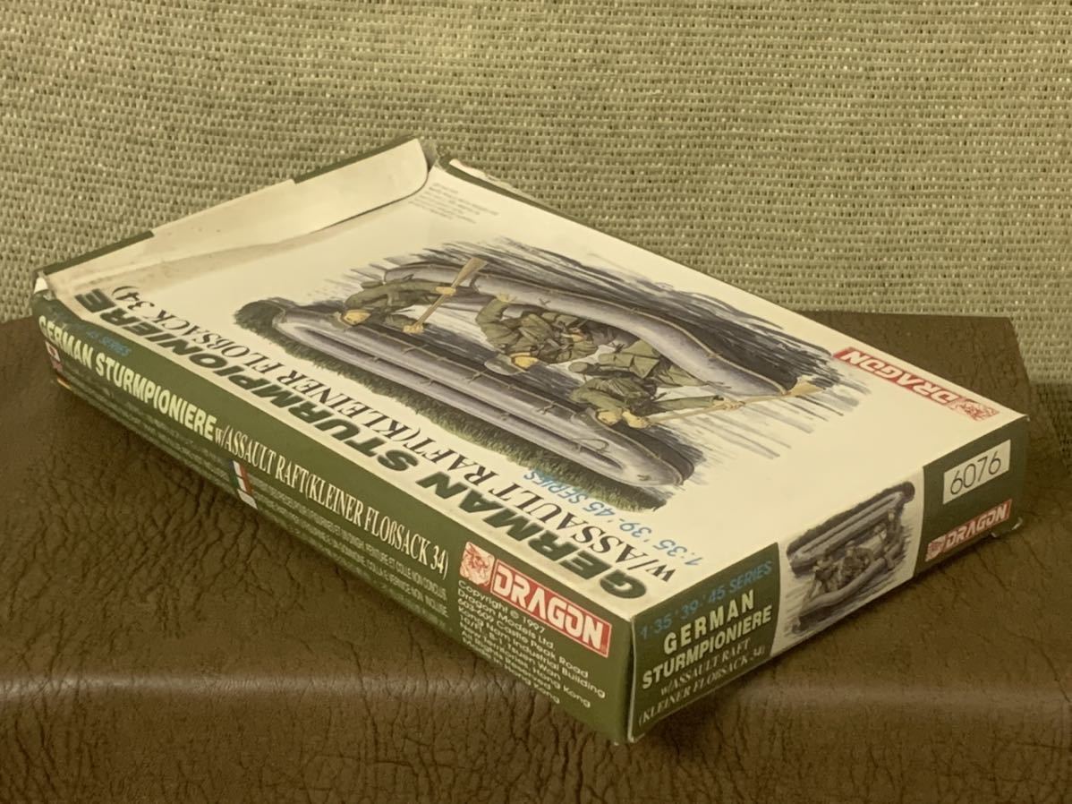 08289 複数封入品 1/35 DRAGON 6076 German Sturmpioniere w/Assault Raft ...