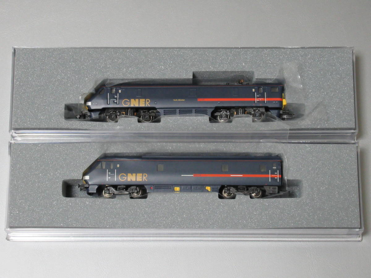 Graham Farish Class 91 York Minster With DVT Trailer 91126 GNER ＋ Mk4 ...
