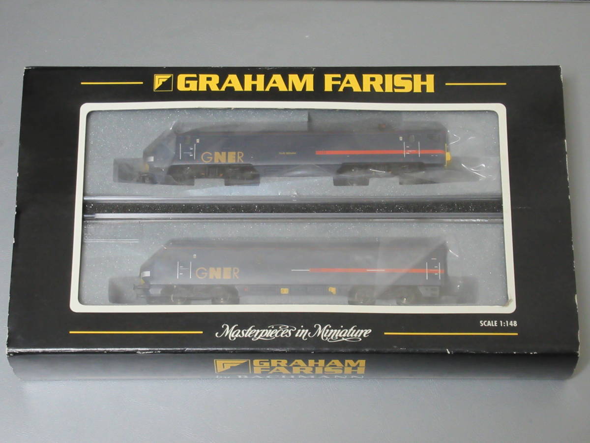 Graham Farish Class 91 York Minster With DVT Trailer 91126 GNER ＋ Mk4 ...