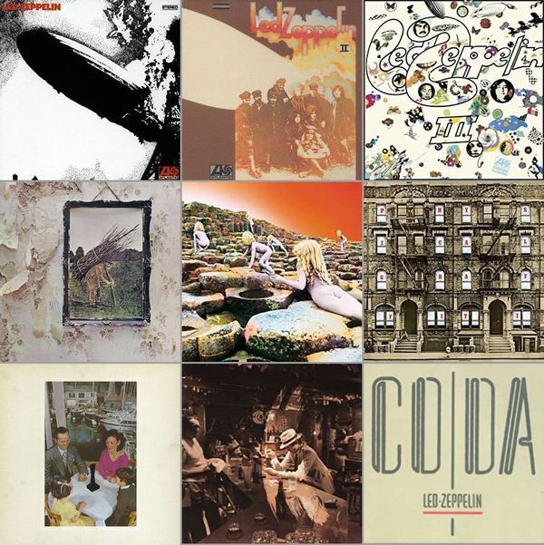 Led Zeppelin - Complete albums + 180g Vinyl Super Deluxe Edition + HD ...