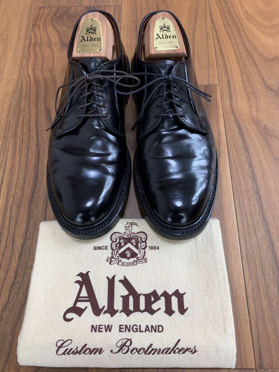 オールデン ALDEN 9901 コードヴァン 7H Dウィズ ブラック USA製 /検索 バーガンディ タンカ V 990 1339 メイ ...