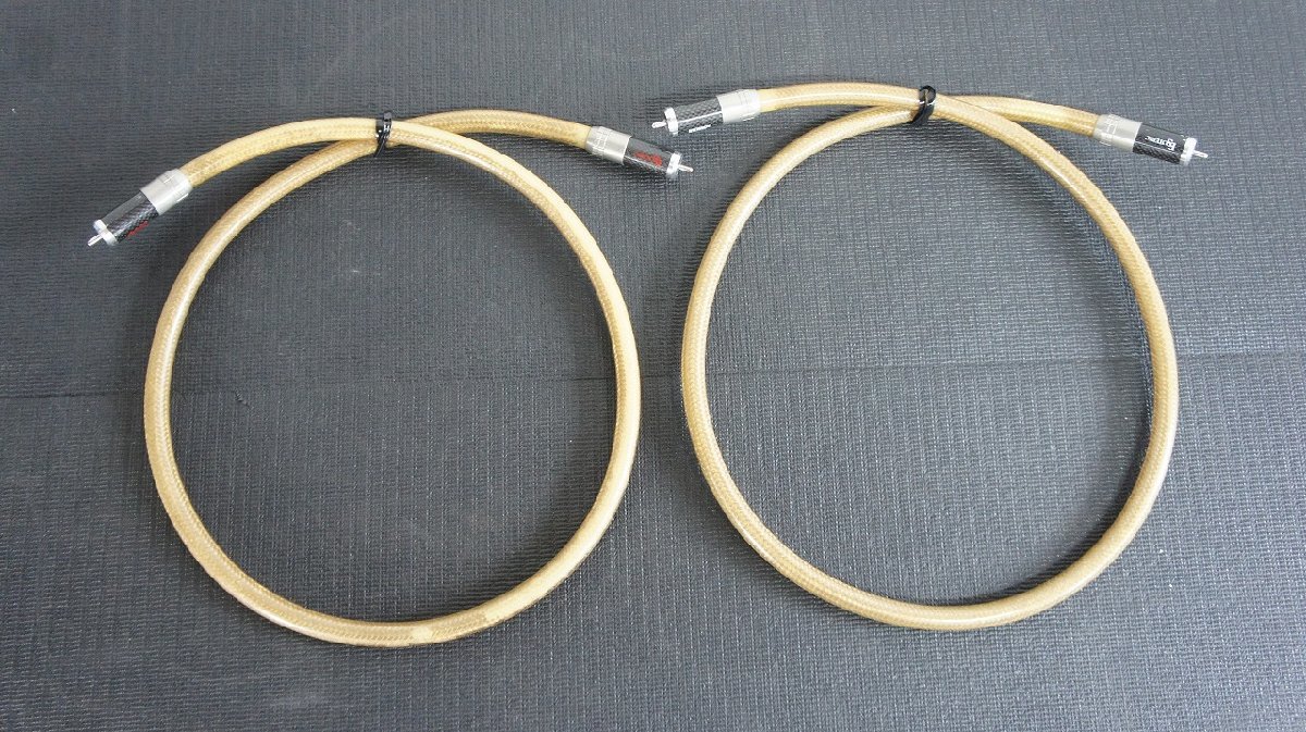 KH Sa159880 ESOTERIC エソテリック 7N-DA6100 MEXCEL RCAケーブル 初代モデル 全長:約107cm 2本 ...