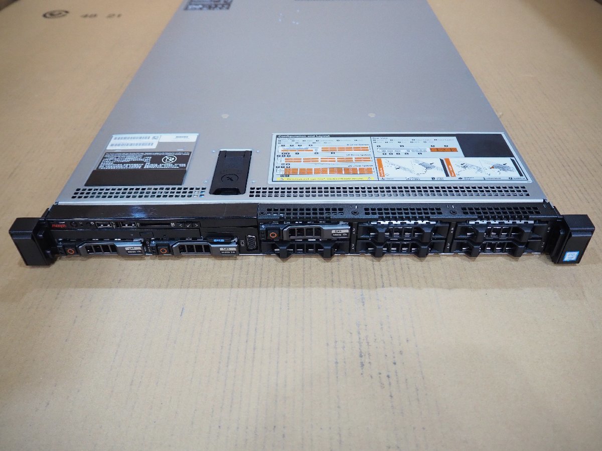 Y3010 Z2199 DELL AVAYA Power Edge R630 Xeon E5-2620 V3×2 2.40GHz/メモリ ...