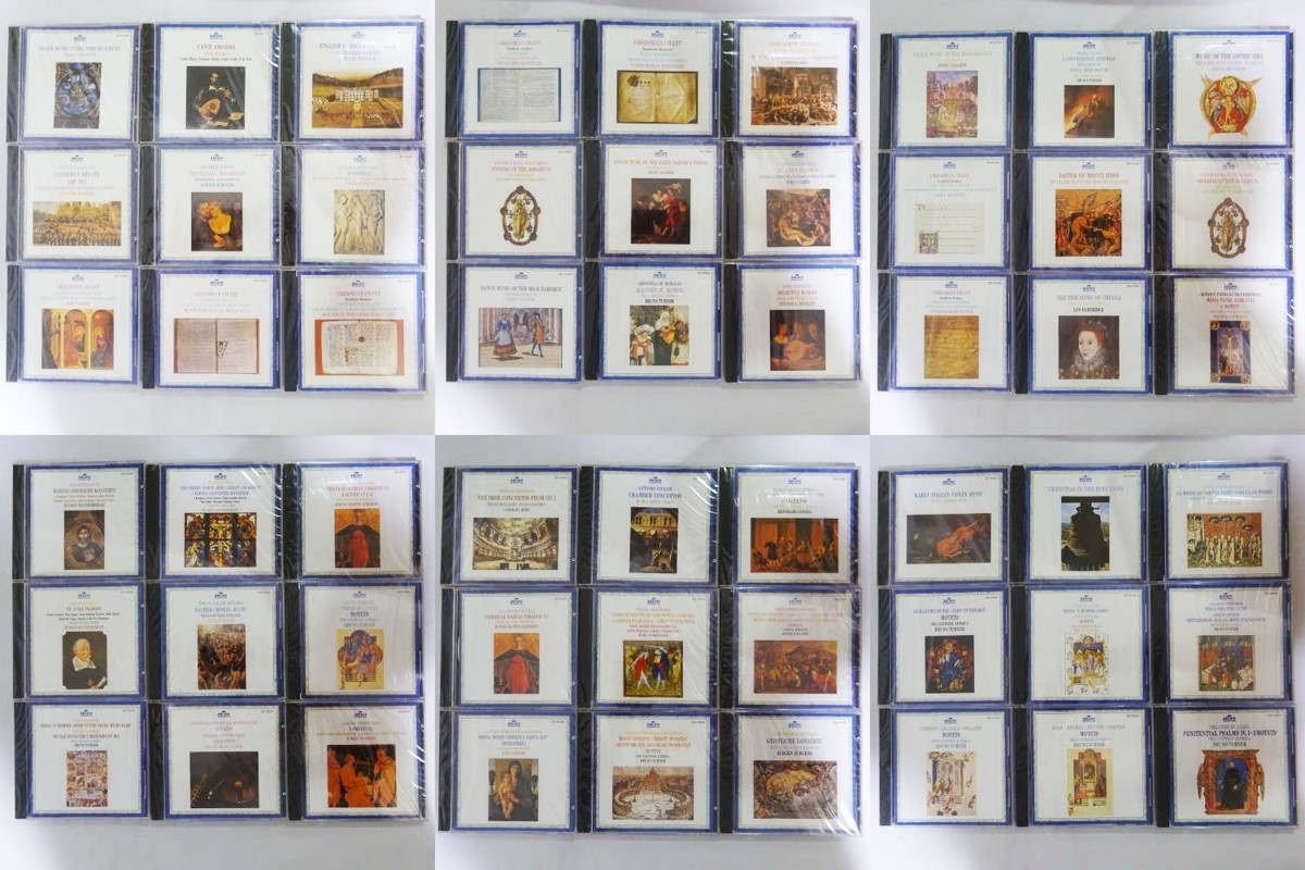 12100370; 有 CD ARCHIV PRODUKTION アルヒーフレコード 中世-ルネサンス-バロック音楽大系 CD54枚セット ...
