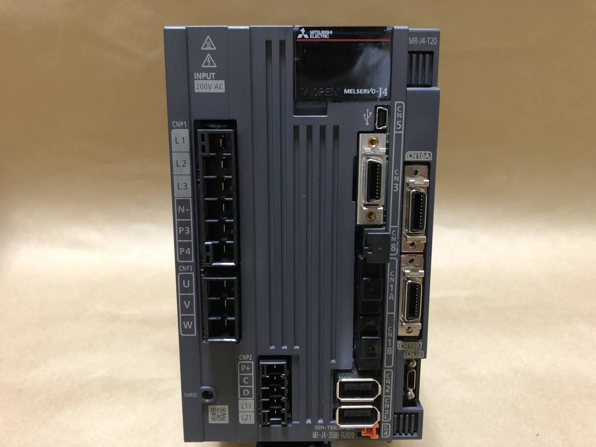 三菱電機 サーボアンプ MR-J4-350B-RJ020 MR-J4-T20 2016年製(電材、配電用品)｜売買されたオークション情報 ...