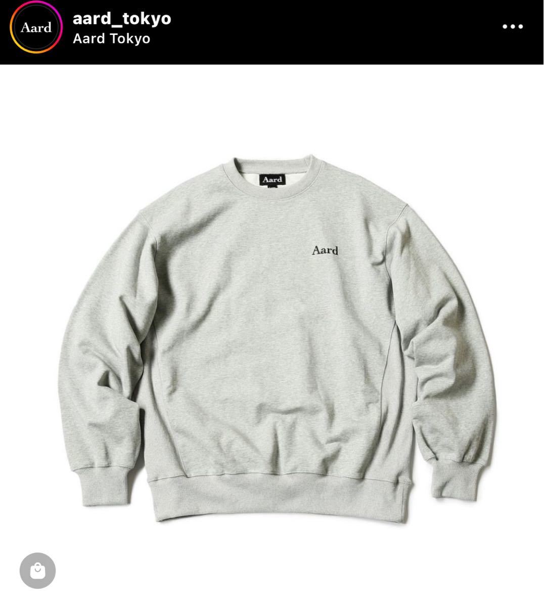 Aard アード スウェット トレーナー グレー Logo Crewneck(Lサイズ)｜売買されたオークション情報、yahooの商品情報を ...
