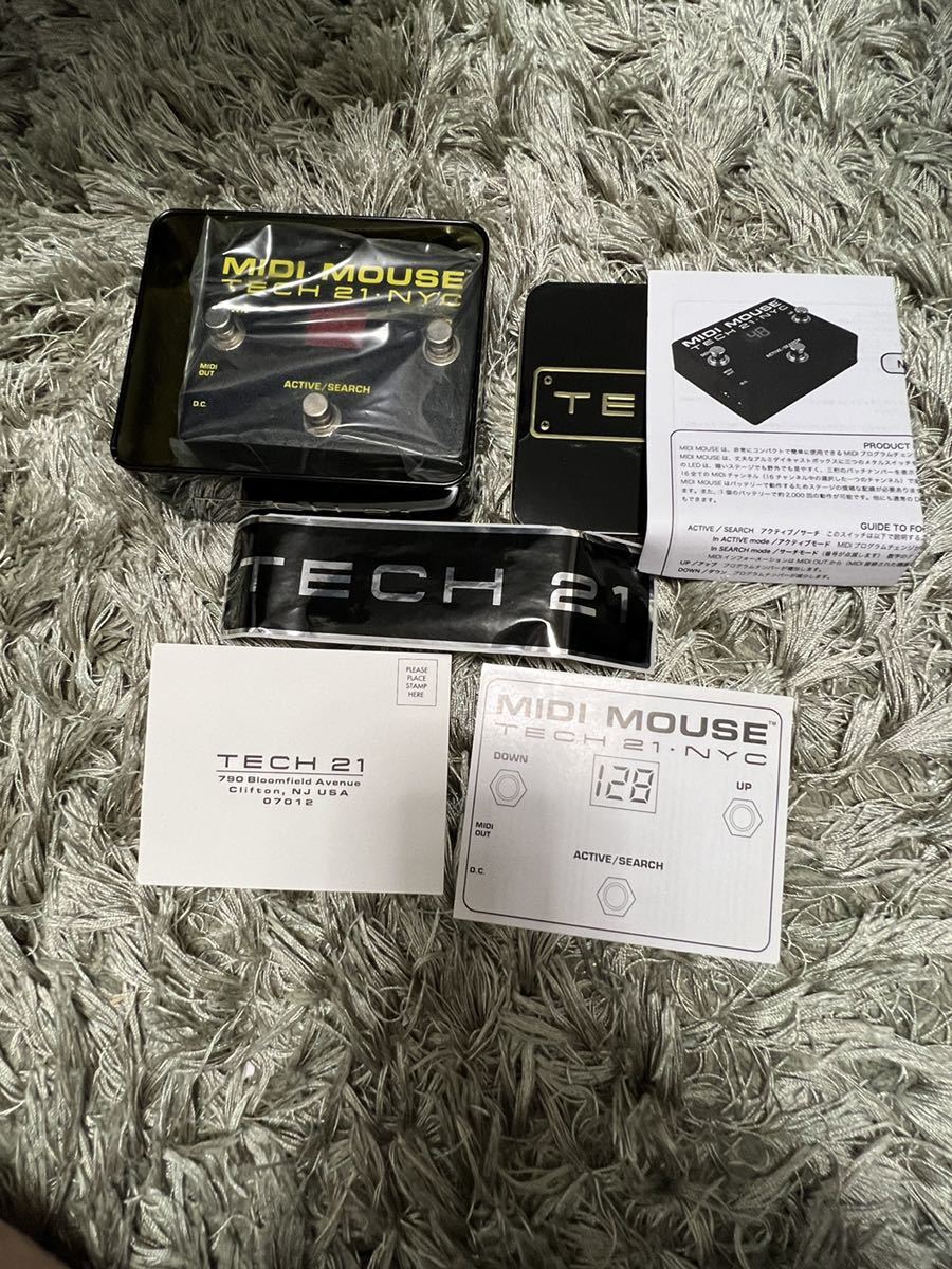 商品の説明 TECH21 SansAmp MIDI MOUSE MIDIプログラムチェンジペダル 品1円出品 Gibson Fender TAK 使用(その他)｜売買されたオークション情報 ...