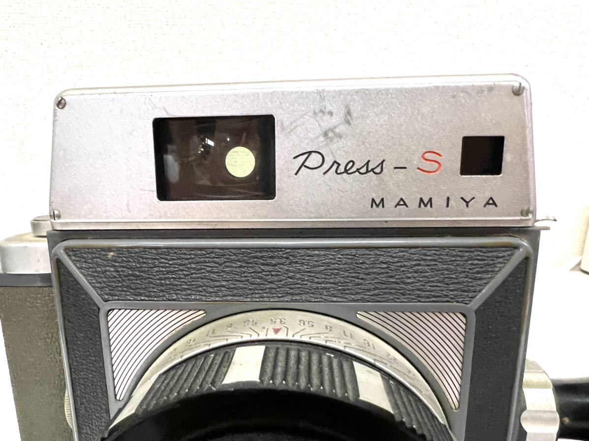 MAMIYA Press-S MAMIYA COLOR SEKOR 105mm F3.5 マミヤプレス フィルムカメラ 中判カメラ レンズ固定 ...