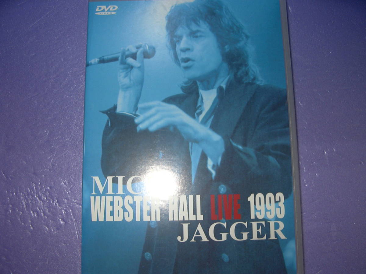DVD MICK JAGGER WEBSTER HALL LIVE 1993(ロック、ポップス（洋楽）)｜売買されたオークション情報 ...