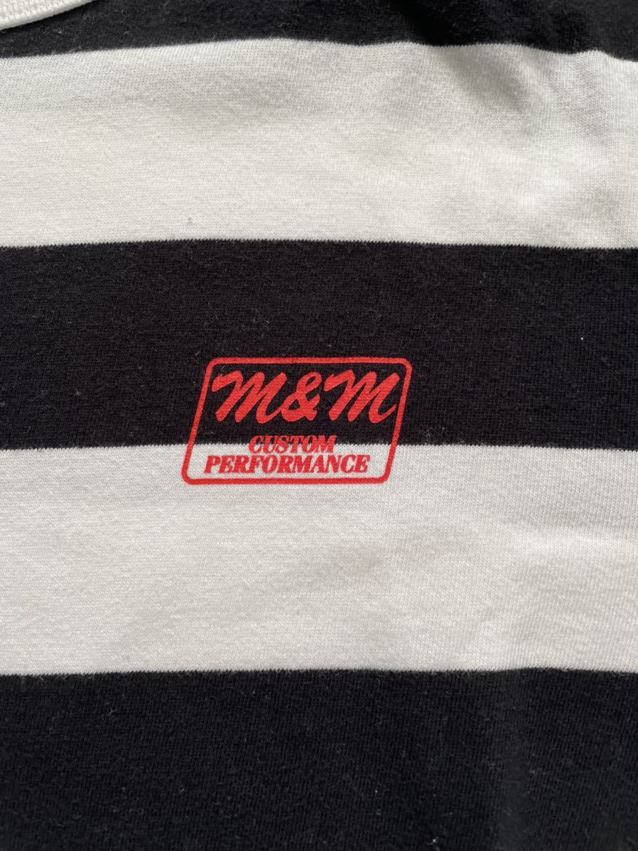 M&M CUSTOM ボーダーTシャツ エムアンドエム 木村拓哉愛用ブランド Mサイズ(文字、ロゴ)｜売買されたオークション情報、yahooの商品情報をアーカイブ公開 - オークファン ...