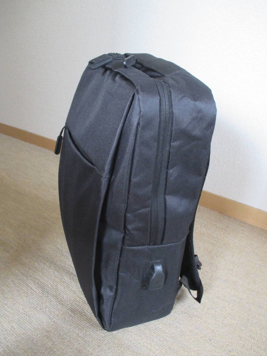 リュック/ビジネスリュック ブラック 通勤 通学 パソコン USB(リュックサック、デイパック)｜売買されたオークション情報、yahooの商品情報をアーカイブ公開 - オークファン ...