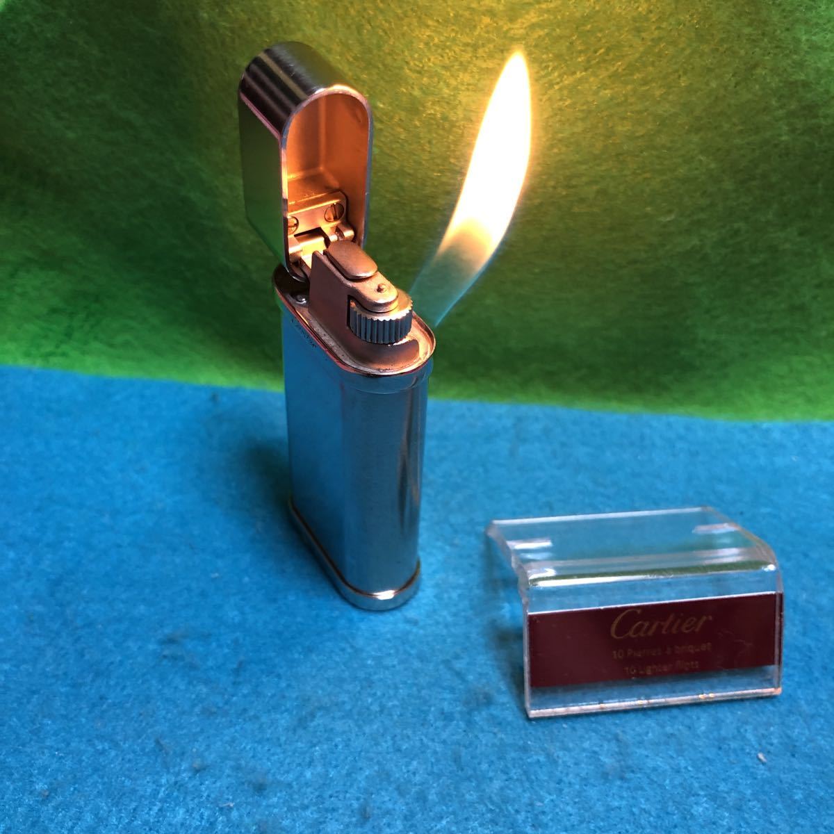 カルティエライター C192 オーバーホール／ゴドロン／シルバー／ヘアーライン／レストア(カルティエ)｜売買されたオークション情報、yahooの商品情報をアーカイブ公開 - オークファン ...