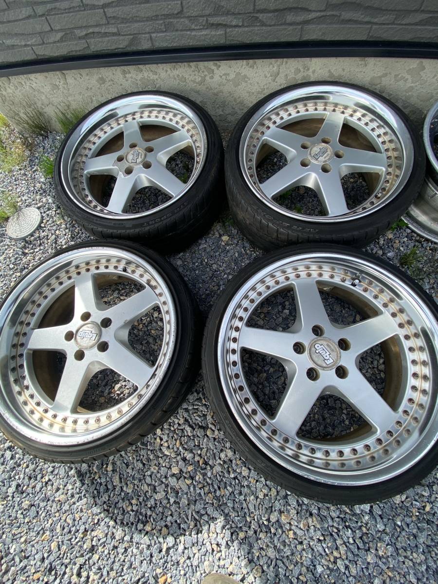 エクイップ 19インチ work ワーク EQUIP ssr ケーニッヒ bbs 深リム セルシオ シーマ クラウン マジェスタ プレジ(5穴)｜売買されたオークション情報、yahooの商品 ...