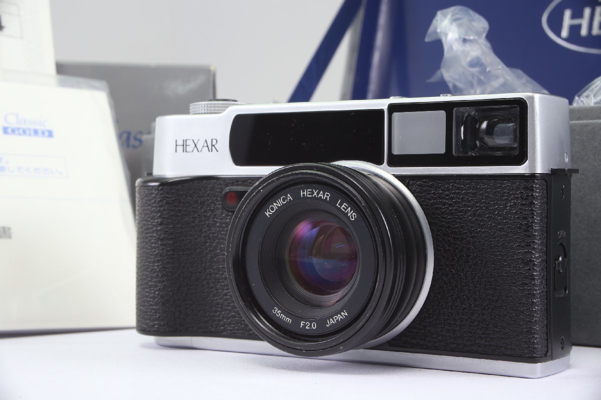 良品 | 動作正常 Konica HEXAR Classic 120周年記念 特別限定セット(コニカ)｜売買されたオークション情報、yahooの商品情報をアーカイブ公開 - オークファン ...