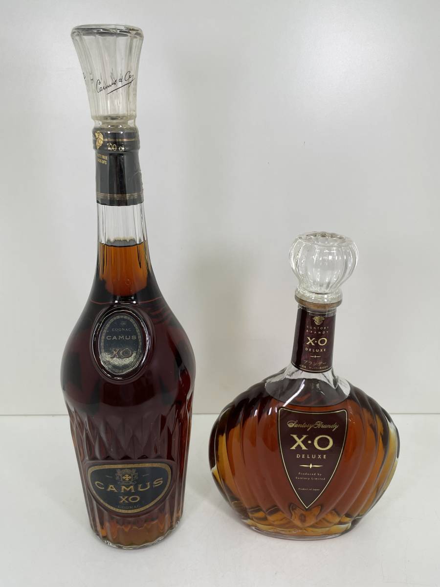 MZ0409-420 9211 1円スタート 2点まとめ サントリーブランデー XO デラックス 700ml 40％/カミュ XO 1000ml 未開栓 古酒(カミュ)｜売買されたオークション ...