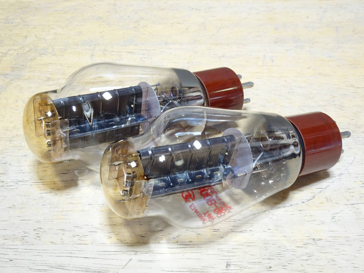 曙光電子 300Bの真空管 2本 マッチドペア 300B-98 動作良好(真空管)｜売買されたオークション情報、yahooの商品情報をアーカイブ公開 - オークファン（aucfan.com）