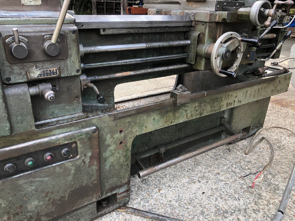 兵庫県発 森精機 MS-850 汎用旋盤 6尺 工作機械 旋盤 旋削 切削 鉄工所 チャック 加工(精密加工旋盤)｜売買されたオークション情報 ...