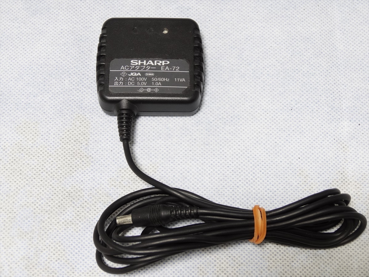SHARP 純正 ACアダプター EA-72 シャープ 充電器 送料140円 MLA(変圧器、アダプター)｜売買されたオークション情報、yahooの商品情報をアーカイブ公開 - オークファン ...