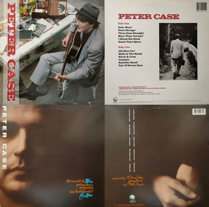 Peter Case US盤 SSW LP Peter Case 1986年 / The Man With The Blue Post ...