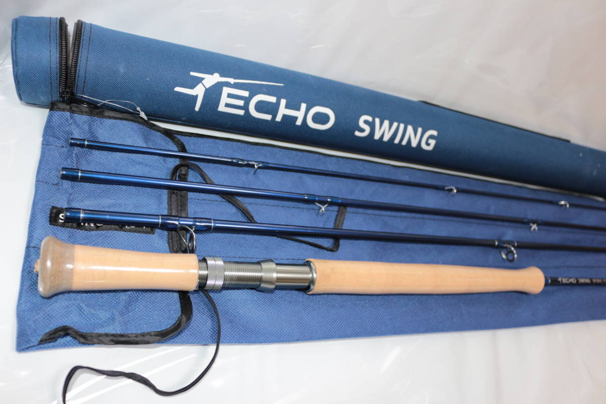 エコー Echo スイング Swing 6116-4 WT6番 11フィート6インチ 11 1/2ft. スィッチロッド 竿袋&ケース付き(フライロッド)｜売買されたオークション情報 ...