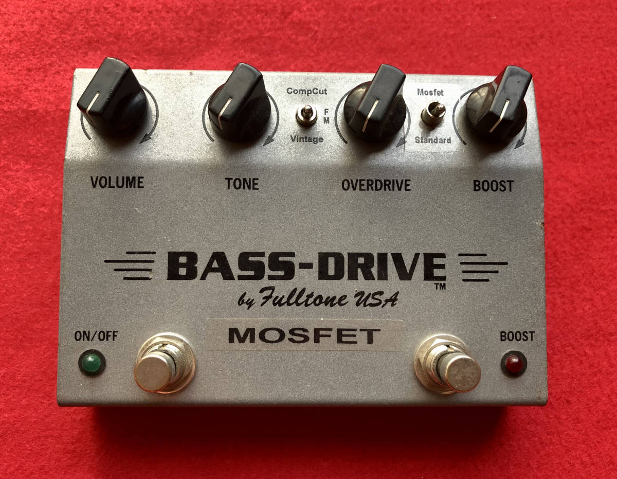 Fulltone BASS-DRIVE Overdrive mosfetスイッチ搭載初期(オーバードライブ)｜売買されたオークション情報 ...