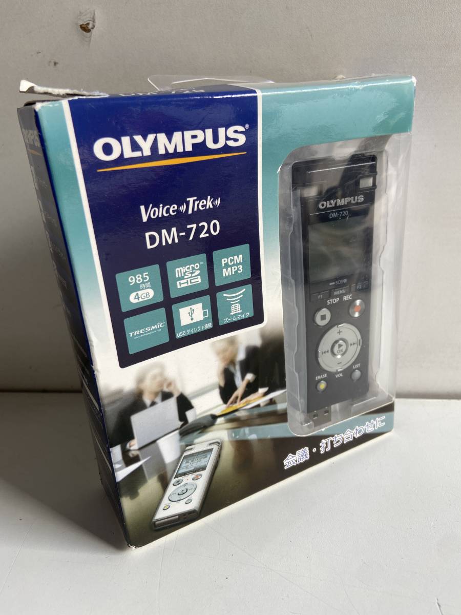 Wt98 OLYMPUS オリンパス ボイスレコーダー DM-720 ブラック 黒 Voice Trek ボイストーク 4GB(ICレコーダー)｜売買されたオークション情報、yahooの商品 ...