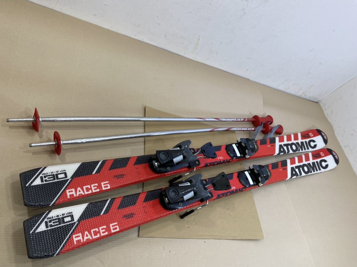 送料無料 即決 アトミック ATOMIC RACE GS 168cm NEOX TL12 調整ビン付 WAX済 8wXn0POk