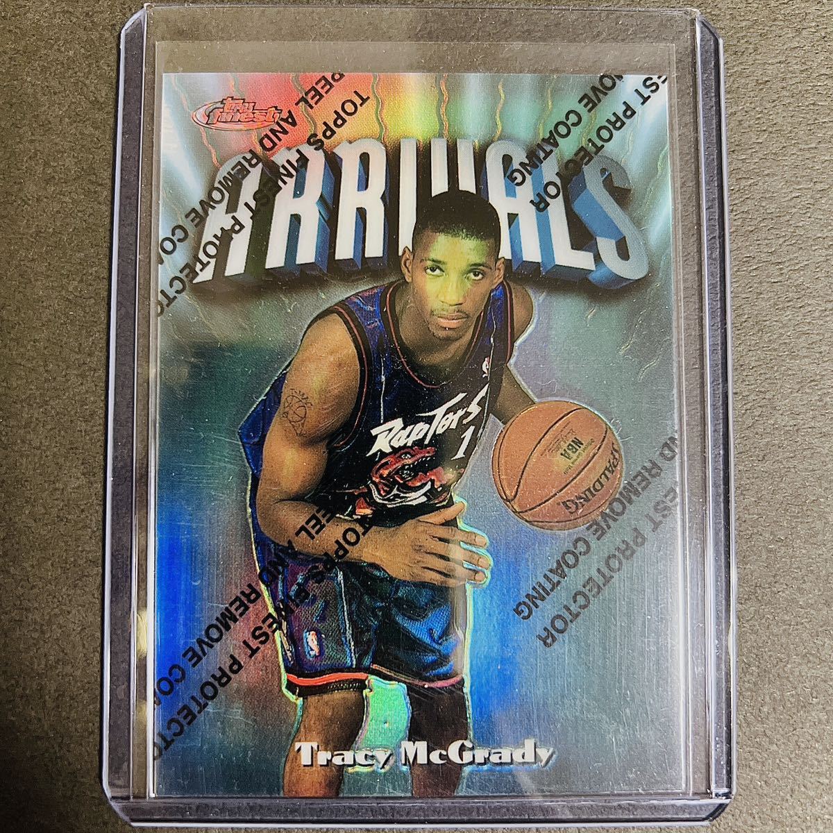 Topps finest refractor Tracy McGrady T-MAC RC NBAカード nba Panini /1090 ...