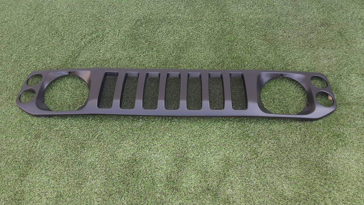 ジムニー ハマー風 フロントグリル 1円 マットブラック塗装 破損無 JA22 JA12 JB32 G6(フロント)｜売買されたオークション情報、yahooの商品情報をアーカイブ公開 ...