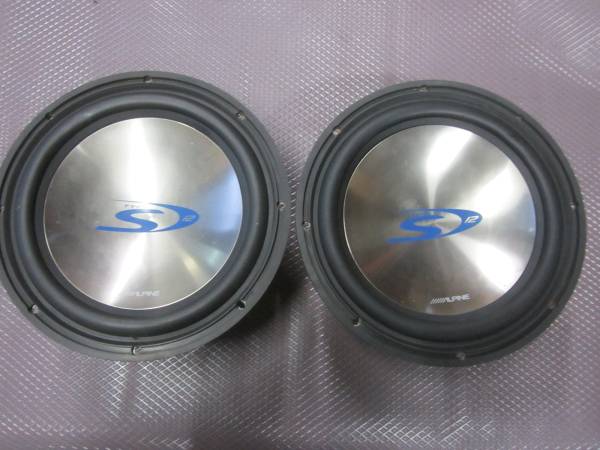 訳あり：ALPINE TYPE-S12 SWS-1242D2発Set 送込み(ウーハー)｜売買されたオークション情報、yahooの商品情報を ...